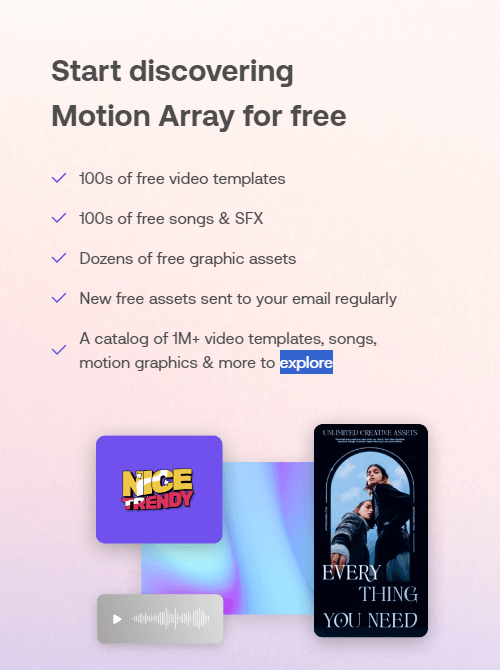 Motion Array Review (2024) + How To Get 2 Months FREE